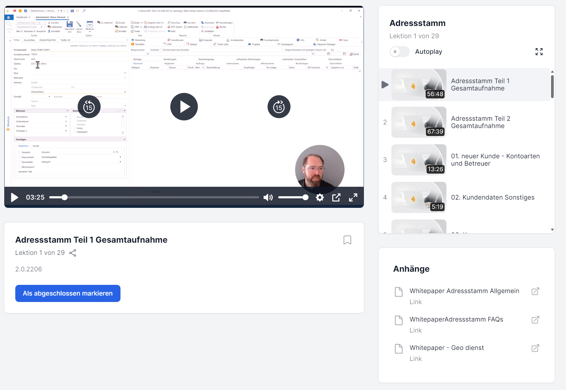 c-Learning Webplattform
